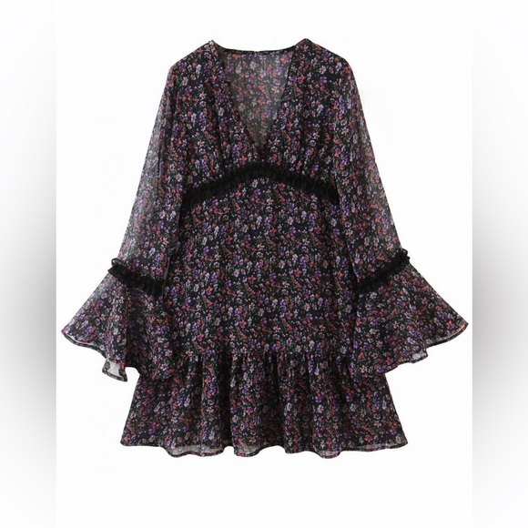 Goodnight Macaroon | Dresses | Nwt Goodnight Macaroon Chiffon Long ...